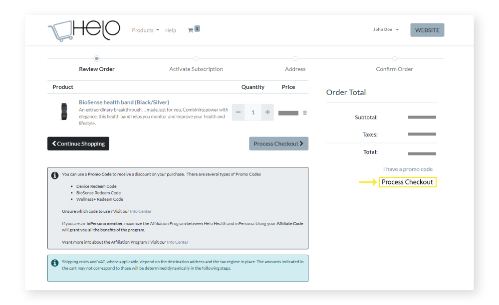 How to make an Order? | helohealth